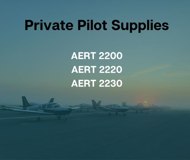 Private Pilot | BGSU Aviation Pilot Supplies